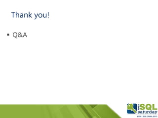 Windows Azure Storage: Overview, Internals, and Best Practices | PPTX