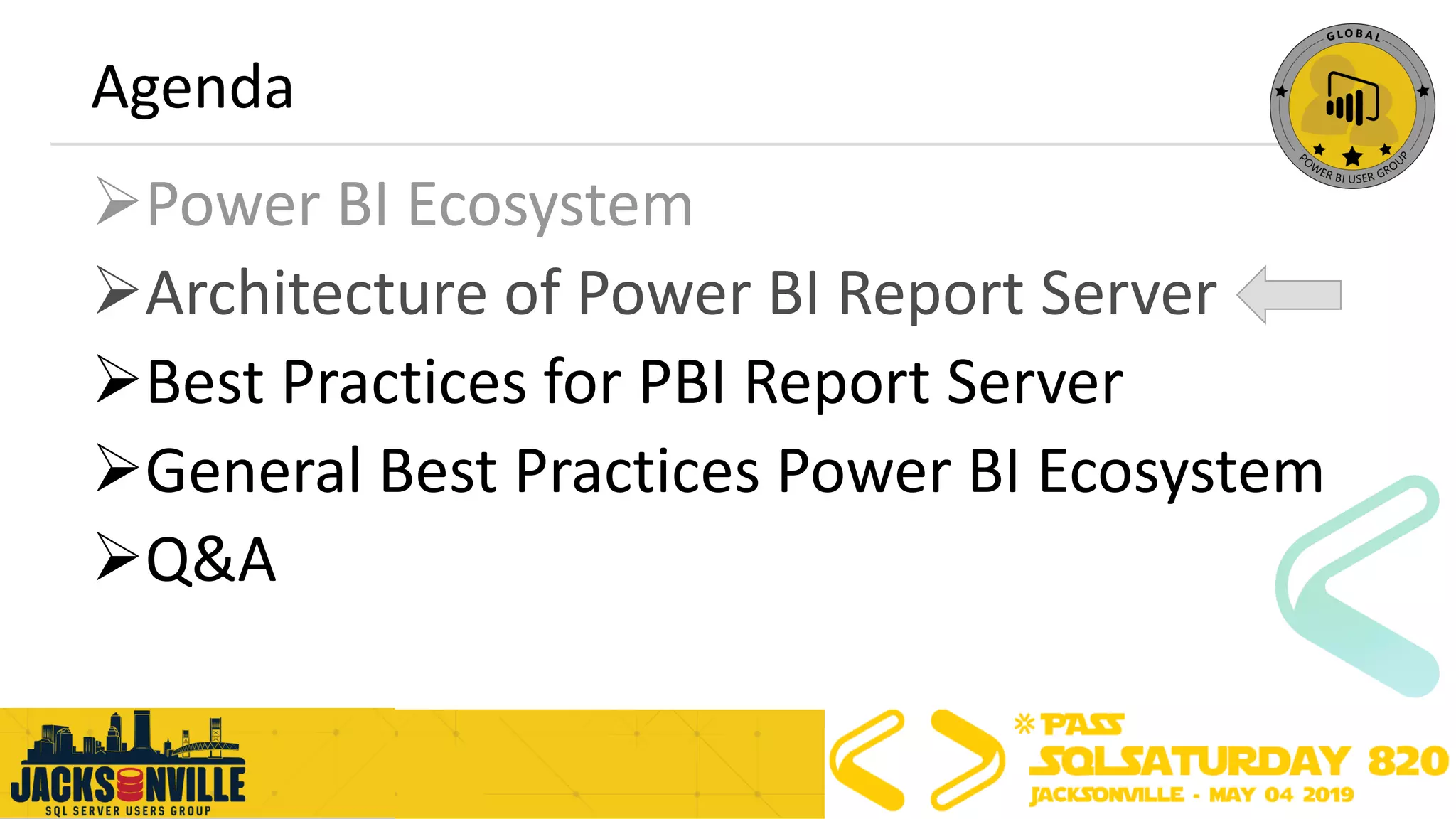 Sql Saturday Jacksonville- Power BI Report Server Enterprise ...