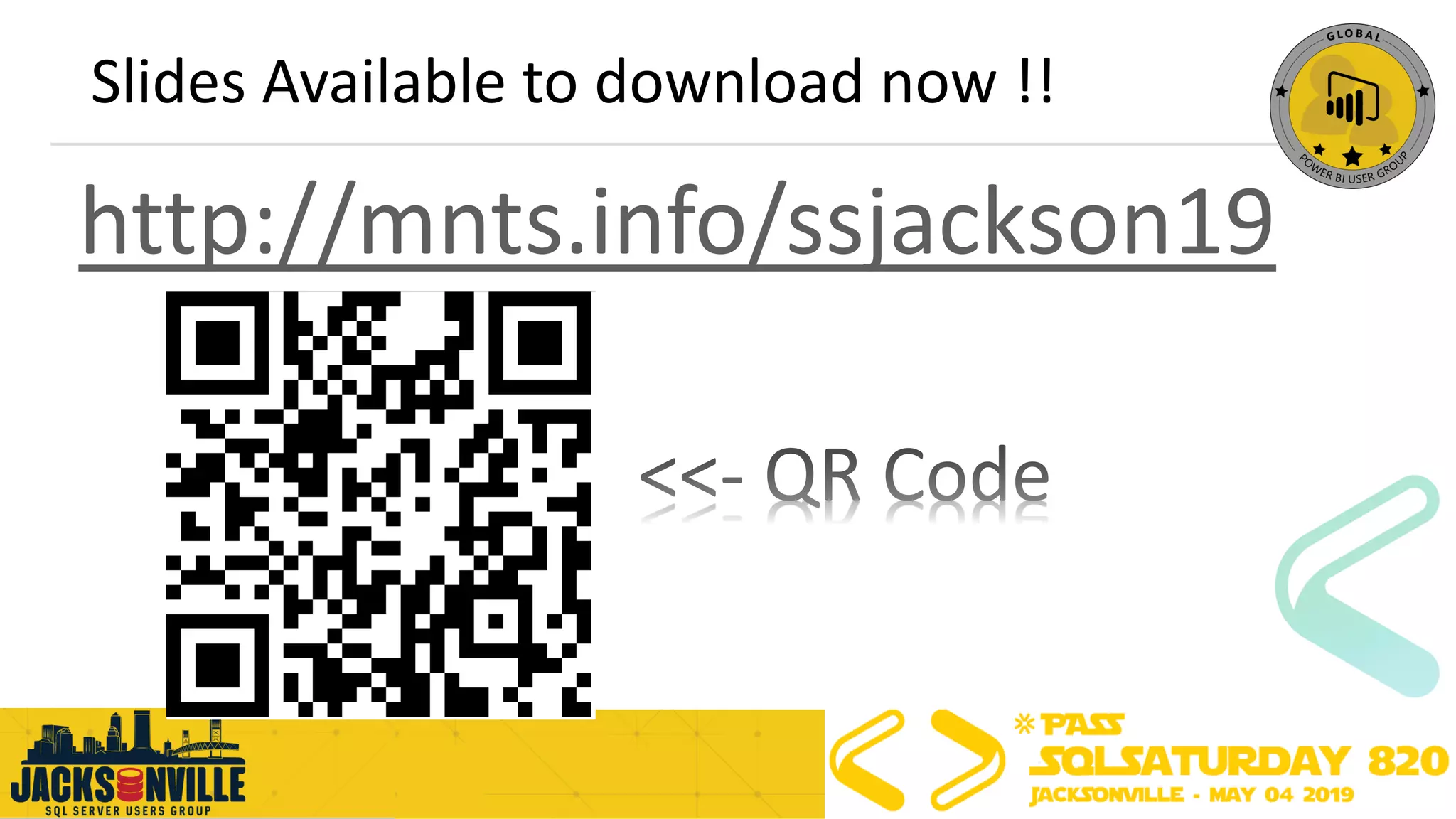 Sql Saturday Jacksonville- Power BI Report Server Enterprise ...