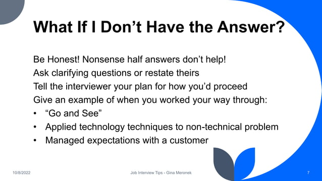 Student Job Interview Tips.pptx | Resume Writing and Advice | Job Search