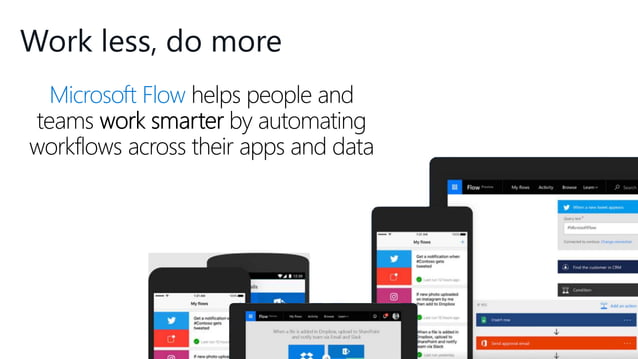 Roadmap de PowerApps, Flow y Power BI | PPT