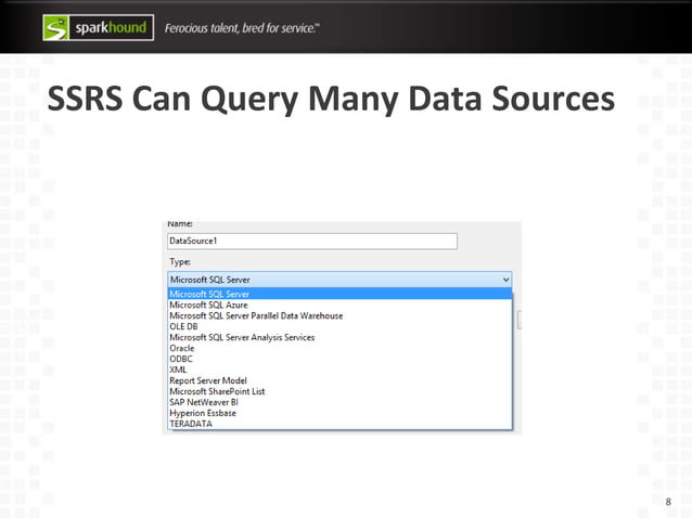 SQL Server Reporting Services (SSRS) 101 | PPTX