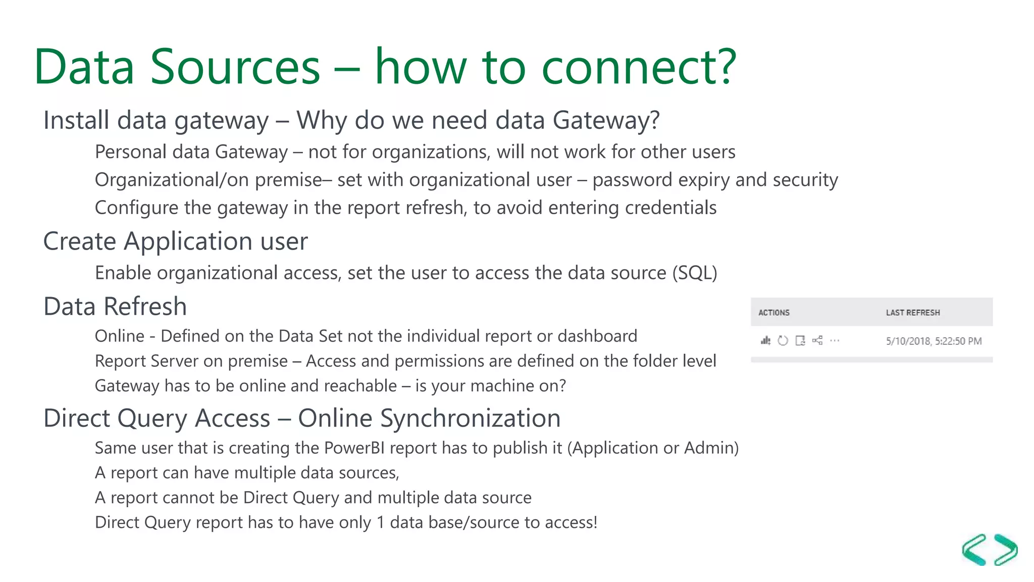 SqlSat Victoria governance for PowerBI | PPT