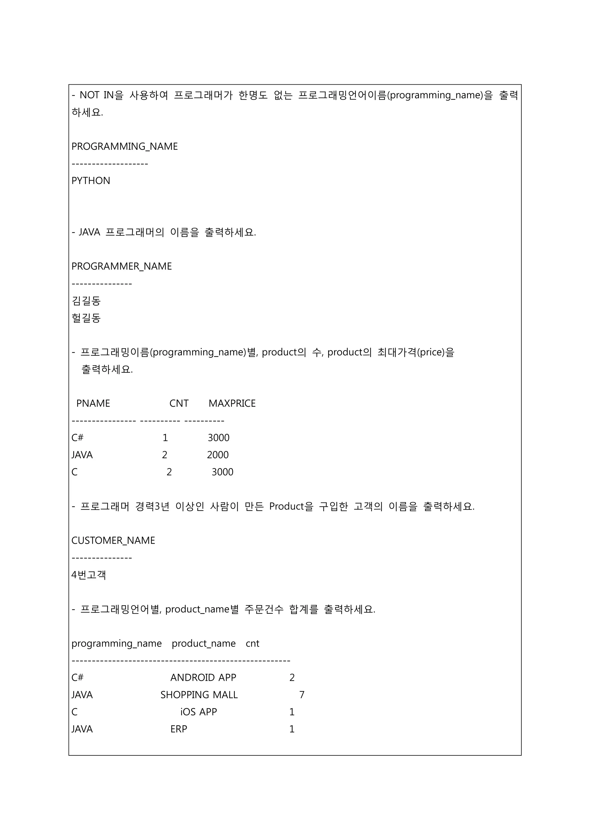 오라클교육닷넷교육자바교육sql기초스프링학원국비지원학원자마린교육 16sql초보에서 Schema Objects까지 Pdf