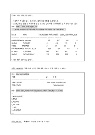 #23.SQL초보에서 Schema Objects까지_SQL기초교육/오라클교육/국비지원환급교육/재직자교육/구로IT학원추천 | PDF