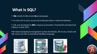 What is SQL Server? | PPTX