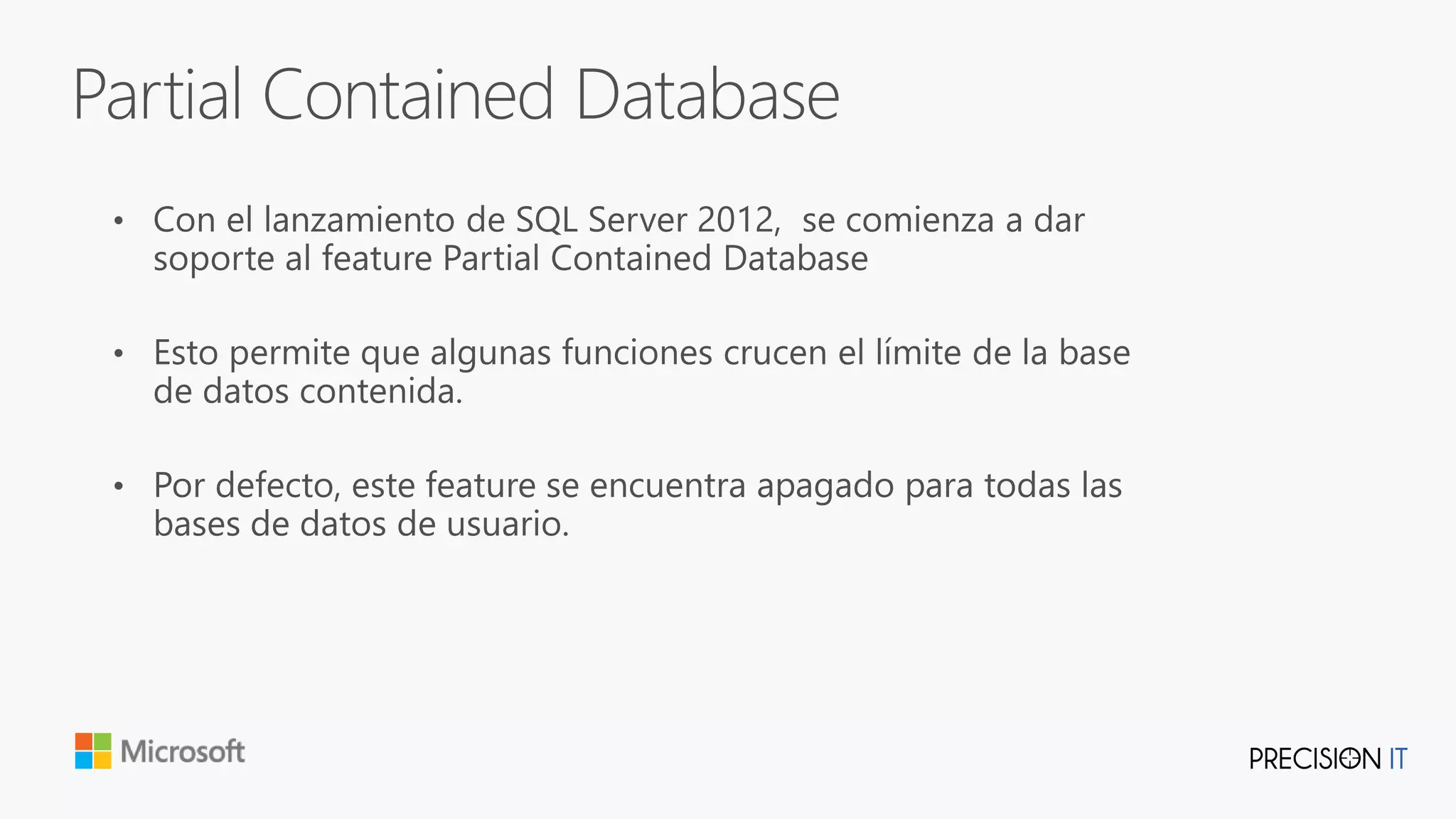 Sql Server Contained Databases | PPTX