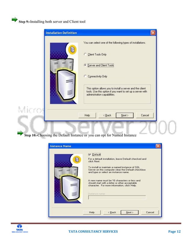 SQL Server 2000 Installation Rollout Backout Plan | PDF