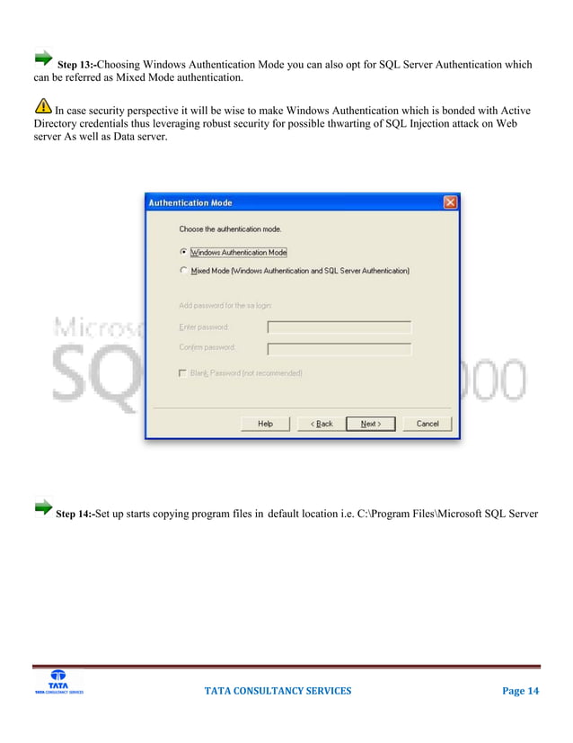 SQL Server 2000 Installation Rollout Backout Plan | PDF