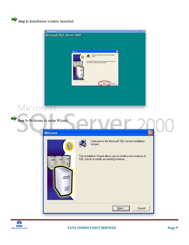 SQL Server 2000 Installation Rollout Backout Plan | PDF