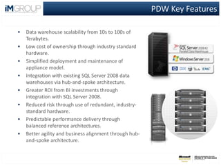 SQL Server 2008 R2 Parallel Data Warehouse | PPT