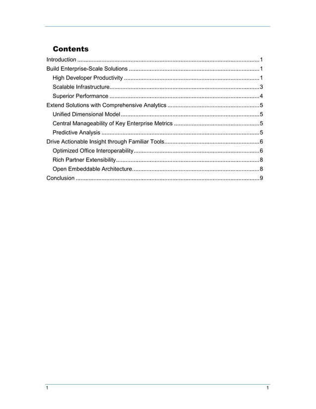 Sql server 2008 r2 analysis services overview whitepaper | DOCX | Web ...