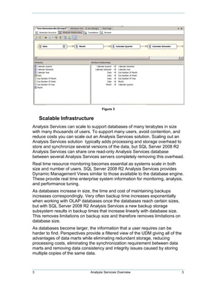 Sql server 2008 r2 analysis services overview whitepaper | DOCX | Web Development | Internet
