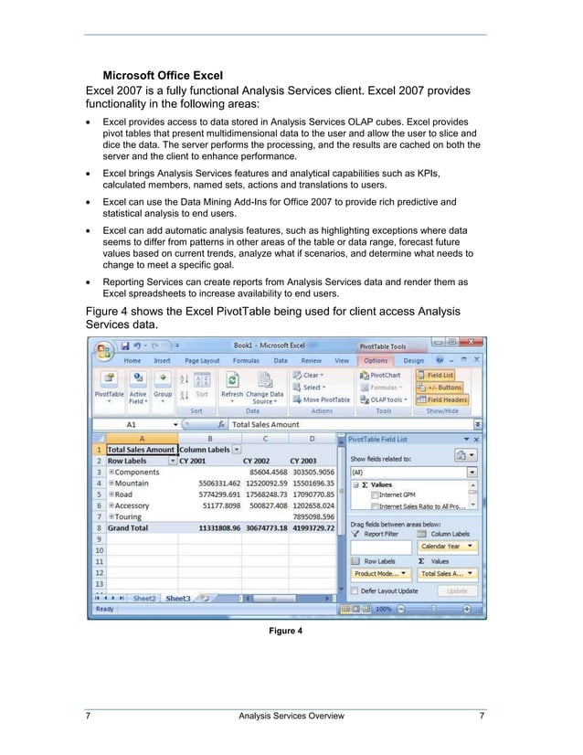 Sql server 2008 r2 analysis services overview whitepaper | PDF