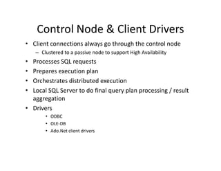 SQL Server 2008 R2 Parallel Data Warehouse | PPT
