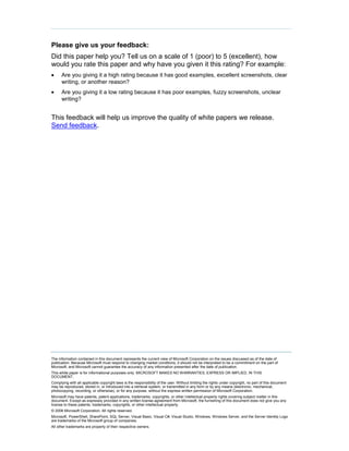 Sql server 2008 r2 xml wp | PDF