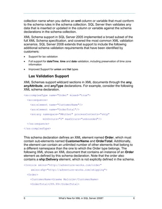 Sql server 2008 r2 xml wp | PDF
