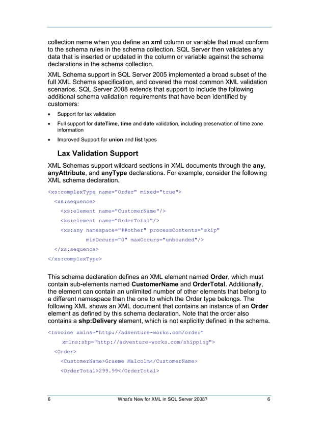 Sql server 2008 r2 xml wp | PDF
