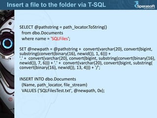 SQL Server 2012 - FileTables | PDF