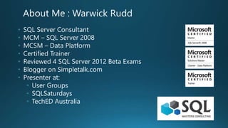 Sql server 2012 AlwaysOn | PPTX