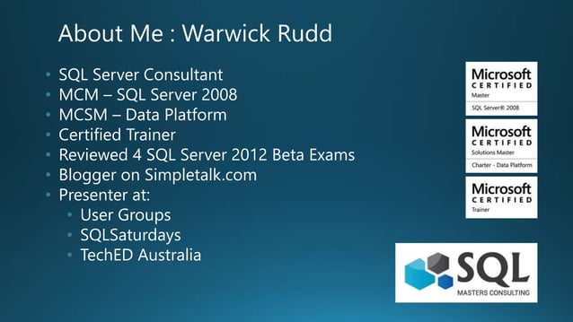 Sql server 2012 AlwaysOn | PPT | Free Download