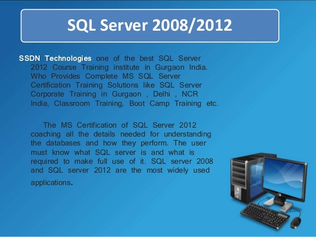 Sql Server Course Training In Delhi India