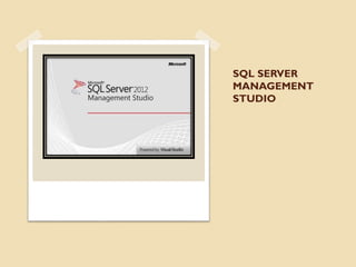 Sql server 2012 gi̇ri̇ş | PPT