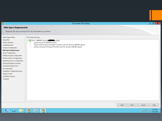 Step by Step Installation of Microsoft SQL Server 2012 | PPTX ...