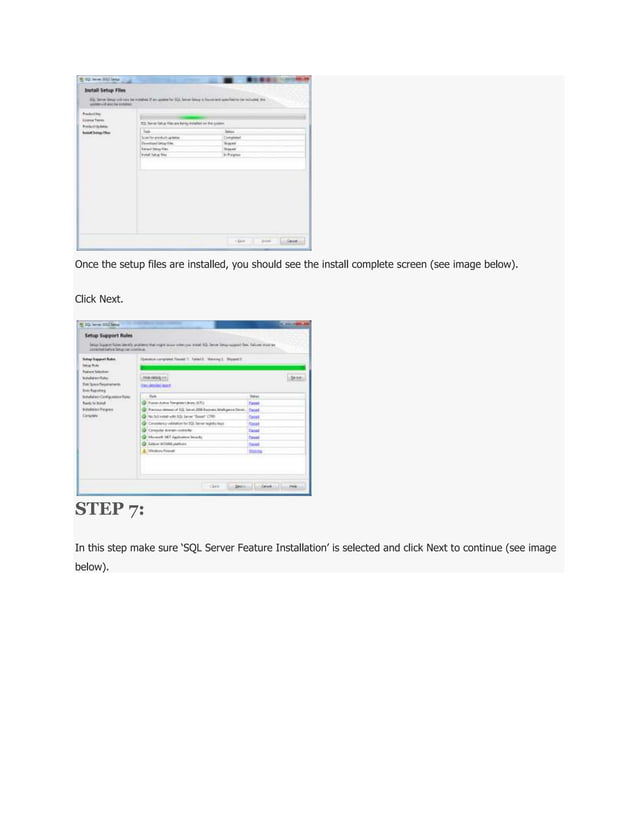 Sql Server 2012 Installation.. | PDF