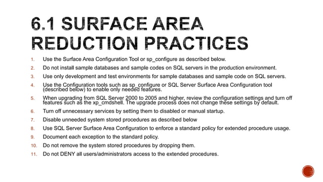 SQL Server 2012 Security Task | PPTX | Databases | Computer Software ...