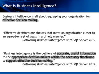 Sql server 2012 smart dive presentation 20120126 | PPT
