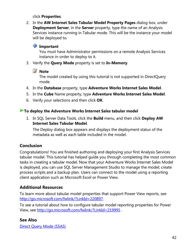 Sql Server 2012 Tutorials Analysis Services Tabular Modeling Pdf