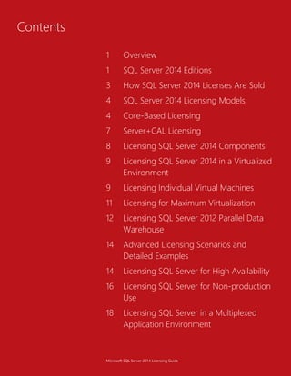 Sql server 2014_licensing_guide | PDF
