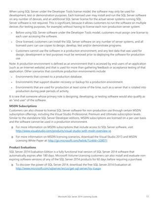 Sql server 2014_licensing_guide | PDF