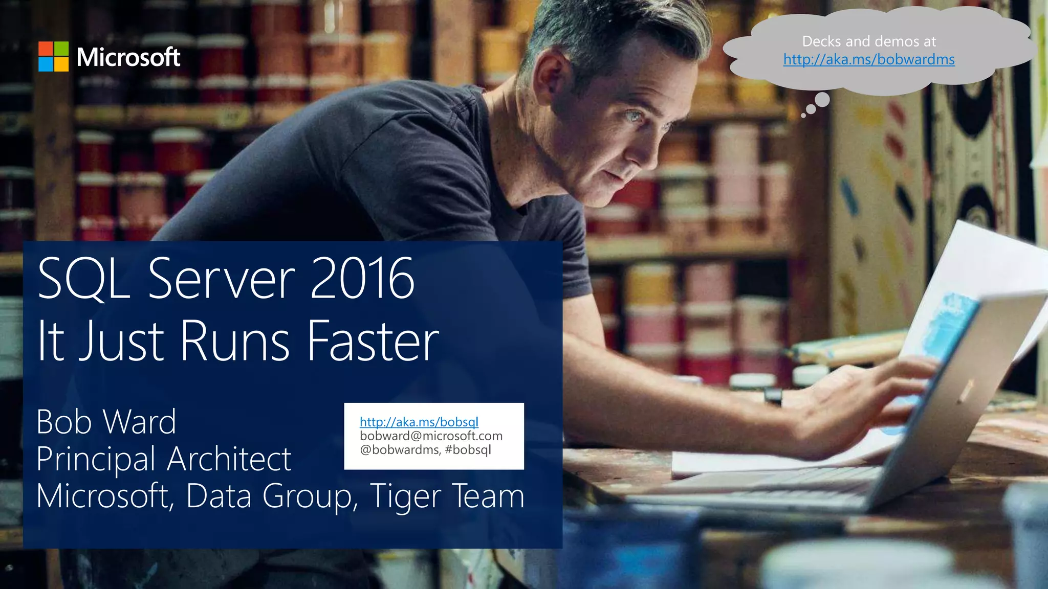 SQL Server It Just Runs Faster | PPTX | Databases | Computer Software ...