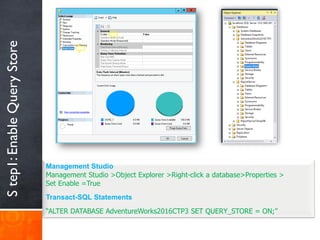 Sql server 2016 rc 3 query store overview and architecture | PDF