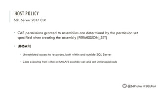 SQL Server 2017 CLR | PPT