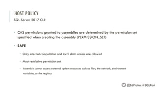 SQL Server 2017 CLR | PPT