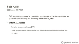 SQL Server 2017 CLR | PPT