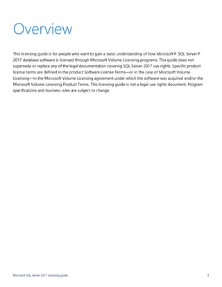 Sql server 2017_licensing_guide | PDF