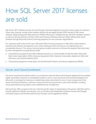 Sql server 2017_licensing_guide | PDF