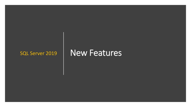 Sql server 2019 New Features by Yevhen Nedaskivskyi | PPT
