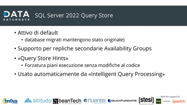 SQL Server 2022 Intelligent Query Processing | PPT SQL Server 2022 Intelligent Query Processing | PPT