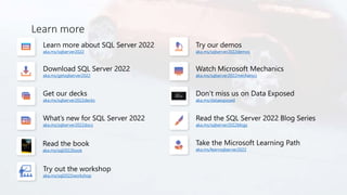 SQL Server 2022 Programmability & Performance | PPTX | Databases | Computer Software and ...