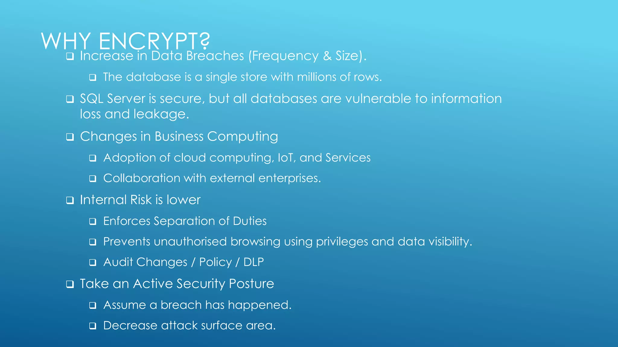 Sql Server 2016 Always Encrypted | PDF