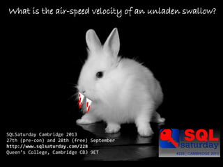 SQL Server AlwaysOn for Dummies SQLSaturday #202 Edition | PDF