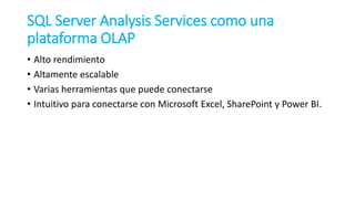 SQL Server Analysis Services | PPTX | Databases | Computer Software and ...