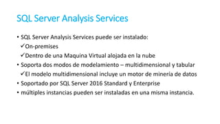 SQL Server Analysis Services | PPTX | Databases | Computer Software and ...