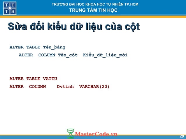 Bài 2 : Các đối tượng trong CSDL - SQL server | PDF
