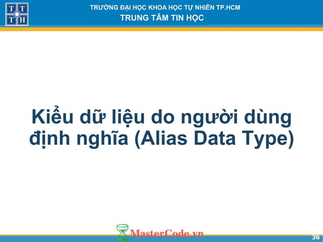 Bài 2 : Các đối tượng trong CSDL - SQL server | PDF